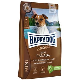 Happy Dog Sensible Mini Canada Hunde-Trockenfutter getreidefrei 4kg