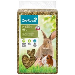 ZooRoyal Wiesenheu mit nat&uuml;rlichem Kr&auml;uteranteil 2x1kg