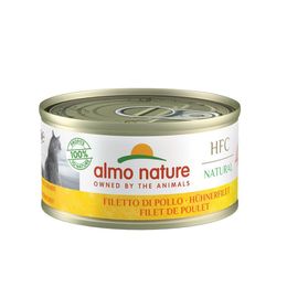 Almo Nature HFC Natural H&uuml;hnerfilet Katzen-Nassfutter HFC Zutaten 6x70g