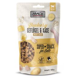 MAC's Cat Shakery Snacks Gefl&uuml;gel & K&auml;se Katzensnacks getreidefrei 60g