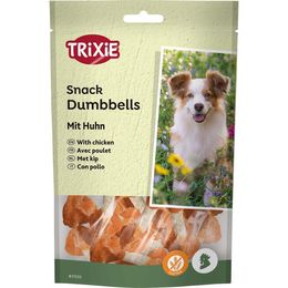 Trixie Dumbbells mit Huhn Hundesnacks hoher Fleischanteil 10x100g