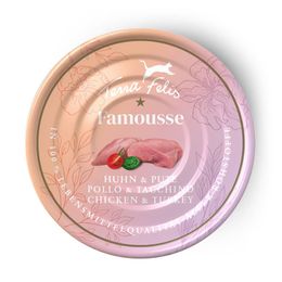 Terra Felis Huhn & Pute Katzen-Nassfutter getreidefrei 12x80g
