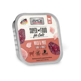 MAC's Cat Wild und Pute Katzen-Nassfutter getreidefrei 16x100g