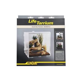 LUCKY REPTILE LifeTarrium aus Acryl Kunststoffterrarium Size L 30x30x30cm