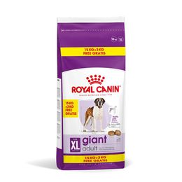 Royal Canin GIANT Adult Trockenfutter f&uuml;r sehr gro&szlig;e Hunde 15kg + 3kg gratis