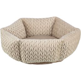 Trixie Bett Livia rund &oslash;50cm sand