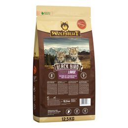 Wolfsblut Black Bird Puppy Large Breed Hunde-Trockenfutter getreidefrei 12,5kg