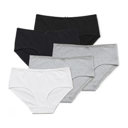 Tchibo - 5 Pantys - Damen - Gr. M - schwarz