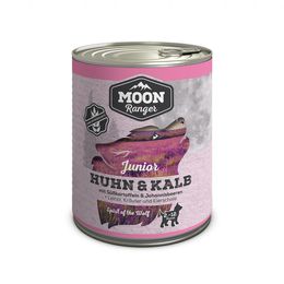 MOON Ranger Junior Huhn & Kalb Hunde-Nassfutter getreidefrei 6x800g