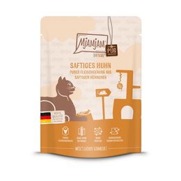 MjAMjAM Quetschie Purer Fleischgenuss H&uuml;hnchen pur Katzen-Nassfutter getreidefrei 24x300g