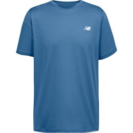 New Balance Sport Essential Funktionsshirt Herren - Gr&ouml;&szlig;e L - blau
