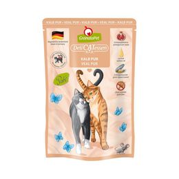 Granatapet Delicatessen Pouch Kalb PUR Katzen-Nassfutter getreidefrei 6x85g