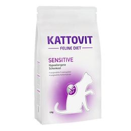 Kattovit Feline Sensitive Katzen-Trockenfutter hypoallergene Schonkost 2x4kg