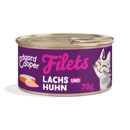 Edgard und Cooper Filets Lachs und Huhn 12x70 g