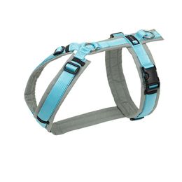 Annyx Brustgeschirr Fun grau/ eisblau XL