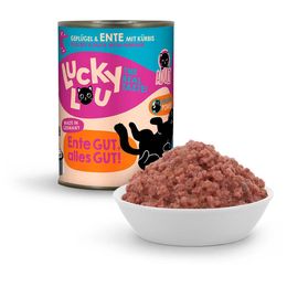 Lucky Lou Lifestage Adult Gefl&uuml;gel & Ente Katzen-Nassfutter getreidefrei 6x400g