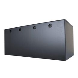 LUCKY REPTILE Iso Tarrium schwarz 120 x 60 x 80 cm Kunststoffterrarium