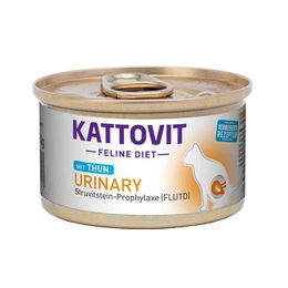 Kattovit Feline Diet Urinary Thun Katzen-Nassfutter Harnsteine 12x85g