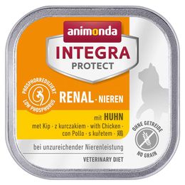 animonda Integra Protect Renal mit Huhn Katzen-Nassfutter getreidefrei 32x100g