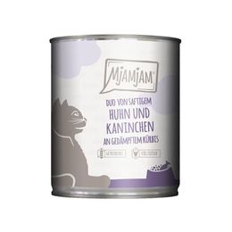 MjAMjAM - DUO von Huhn und Kaninchen an K&uuml;rbis 24x800g