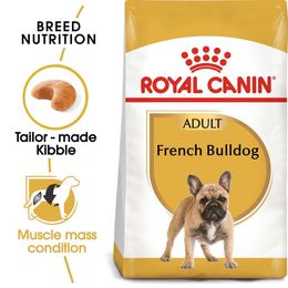 Royal Canin French Bulldog Adult Hunde-Trockenfutter f&uuml;r Franz&ouml;sische Bulldoggen 9kg