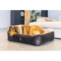Designed by Lotte Hundebett YNDIS anthrazit 80x70x22cm