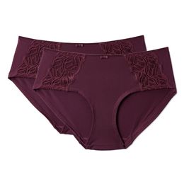 Tchibo - 2 Pantys - Damen - Gr. XL - bordeaux