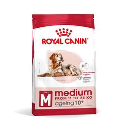 Royal Canin MEDIUM Ageing 10+ Hunde-Trockenfutter f&uuml;r &auml;ltere mittelgro&szlig;e Hunde 2x15kg