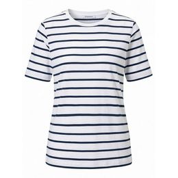 Peter Hahn - T-Shirt mit Rundhals-Ausschnitt, weiss, Gr. 36 / S - Baumwolle