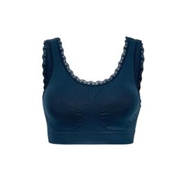 Tchibo - Seamless-Bustier - Damen - Gr. XL - dunkelblau