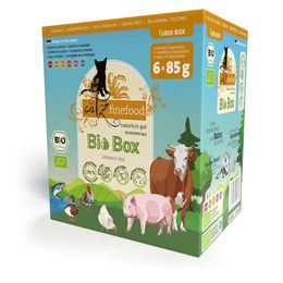 Catz Finefood Bio Multipack I Katzen-Nassfutter Bio 6x85g
