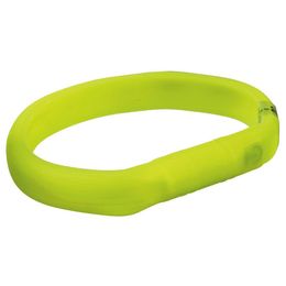 Trixie USB Flash Leuchtband gr&uuml;n M-L