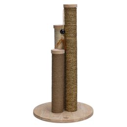 Designed by Lotte Holz Kratzstamm Willa mit Spielelementen Jute
