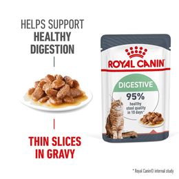Royal Canin DIGESTIVE CARE Katzen-Nassfutter f&uuml;r Katzen mit empfindlicher Verdauung 12x85g