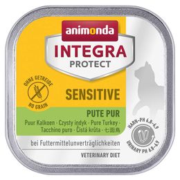 animonda Integra Protect Sensitive Pute pur Katzen-Nassfutter glutenfrei 6x100 g