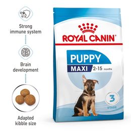 Royal Canin MAXI Puppy Trockenfutter f&uuml;r Welpen gro&szlig;er Rassen 2x15kg
