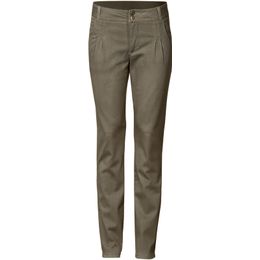 Heine Witt Damen Chinohose in Karotten-Form, oliv, Gr&ouml;&szlig;e 22