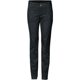 Heine Witt Damen Chinohose in Karotten-Form, schwarz, Gr&ouml;&szlig;e 19