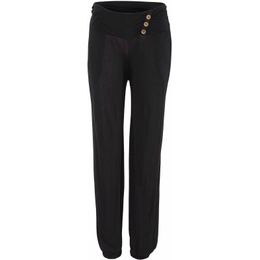 Lascana Damen Strandhose, schwarz, Gr&ouml;&szlig;e 44