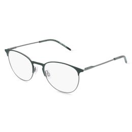 HUGO BOSS Hugo HG 1408 Brille Herren | Fassung: Vollrand, Panto, Gr&uuml;n Matt