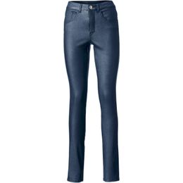 Heine Witt Damen Bauchweg-Hose integriertes Power-Mesh, marine, Gr&ouml;&szlig;e 42