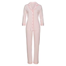 Vivance Dreams by Lascana Damen Pyjama, hellrosa, Gr&ouml;&szlig;e 32/34