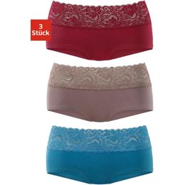 Vivance Damen Panty, petrol, taupe, bordeaux, Gr&ouml;&szlig;e 48/50