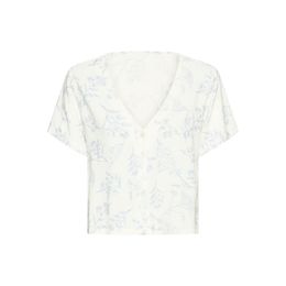 Lascana Damen Pyjamaoberteil, ecru, Gr&ouml;&szlig;e 32