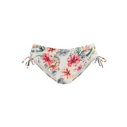 Lascana Damen Bikini-Hose, schwarz bedruckt, Gr&ouml;&szlig;e 38