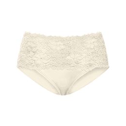 Nina von C. Damen Slip mit elastischer Spitze, champagner, Gr&ouml;&szlig;e 38