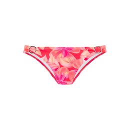 s.Oliver Damen Bikini-Hose, pfirsich bedruckt, Gr&ouml;&szlig;e 34