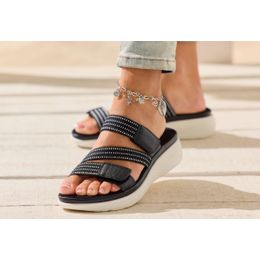 Vivance Damen Pantolette, schwarz, Gr&ouml;&szlig;e 36