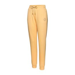 Buffalo Damen Sweathose, gelb, Gr&ouml;&szlig;e 32/34
