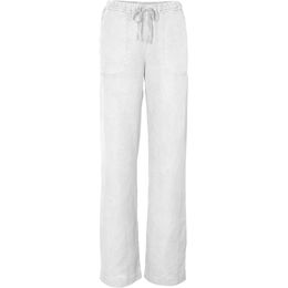 Heine Witt Damen Schlupfhose mit weitem Bein, wei&szlig;, Gr&ouml;&szlig;e 40